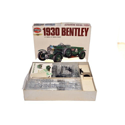 Airfix 1/12 plastic model kit comprising 1930 Bentley. As-New with ...