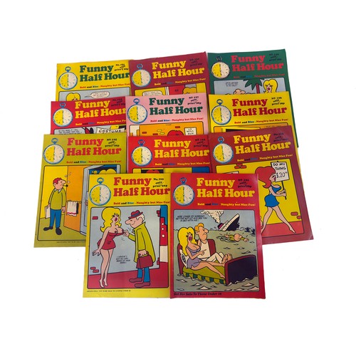 Adult vintage glamour book / magazine(s) comprising Funny Half Hour ...