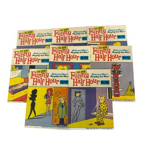 Adult vintage glamour book / magazine(s) comprising Funny Half Hour ...