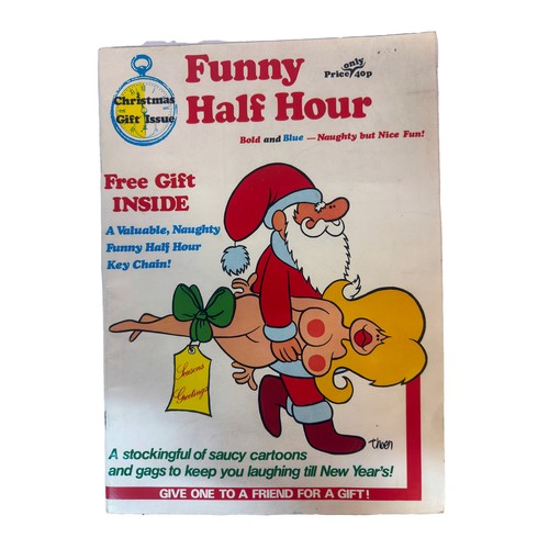 Adult vintage glamour book / magazine(s) comprising Funny Half Hour ...