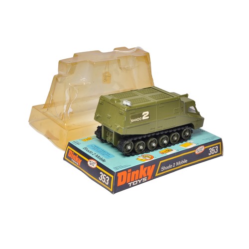 Dinky No. 353 Shado 2 Mobile. Green with plastic rollers, white ...