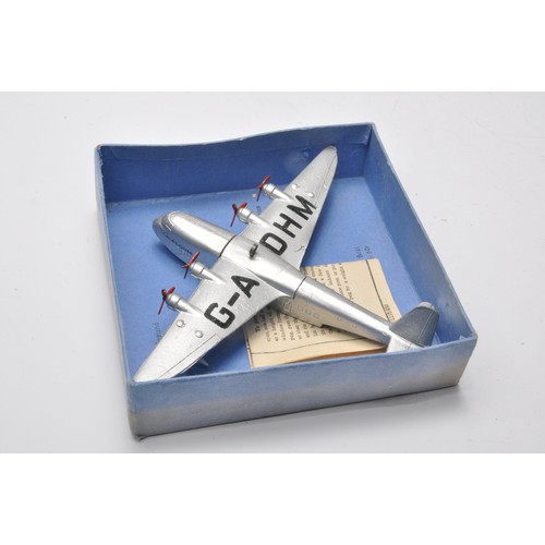 Dinky pre-war aircraft issue comprising no. 60r Empire Flying Boat ...