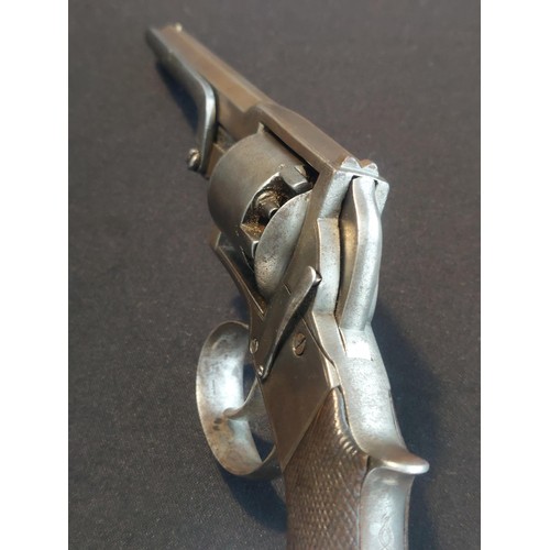A 5-Shot 0.32” Solid Closed Frame Double Action Revolver. An octagonal ...