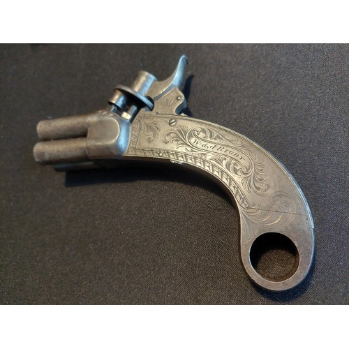 W & J Rigby of Dublin A Rare Irish 150-Bore Four-Barrelled Percussion ...