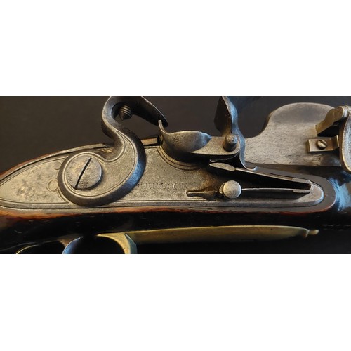 A Rare .650” Calibre Breech-Loading Flintlock Rifled Carbine Built on ...