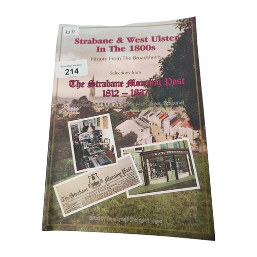 IRISH BOOK: STRABANE & WEST ULSTER IN THE 1800s
