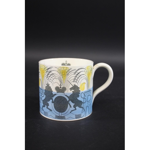WEDGWOOD RAVILIOUS MUG - EDWARD VIII an unusual mug designed by Eric ...