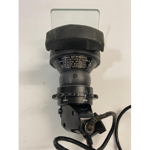 A SECOND WORLD WAR REFLECTOR GUN SIGHT MARK II* An Air Ministry RAF ...