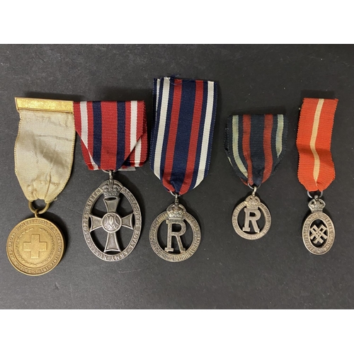A COLLECTION OF MEDALS FOR NURSING. Medals for nursing: The British Red ...