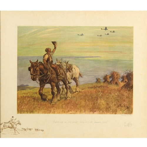 SNAFFLES (1884-1967). After. FORRARD ON ME LADS! AND HIT `EM ----- HARD ...