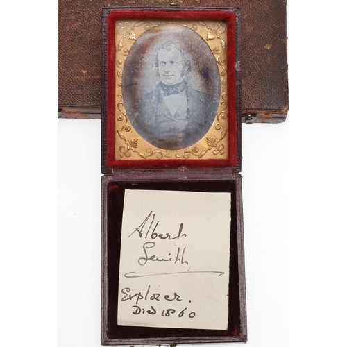 SMITH, ALBERT. THREE DAGUERREOTYPE PORTRAITS. Smith, Albert. Three ...