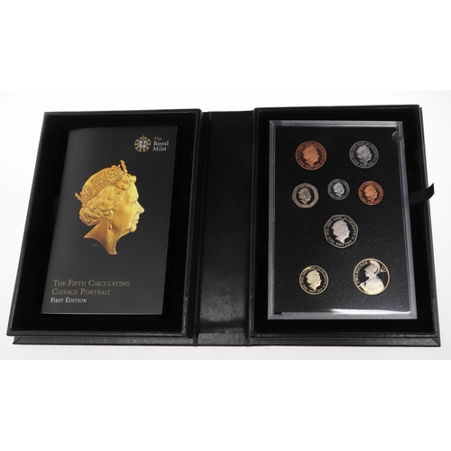 A COLLECTION OF ROYAL MINT ANNUAL COIN SETS. A Royal Mint 2008 seven ...