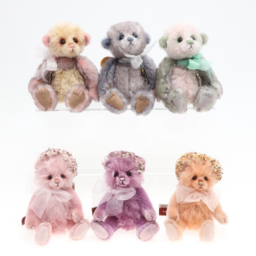 CHARLIE BEARS - MINIMO COLLECTION. A set of three including 'Rosebud ...
