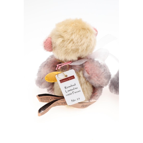 CHARLIE BEARS - MINIMO COLLECTION. A set of three including 'Rosebud ...