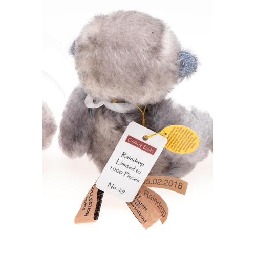 CHARLIE BEARS - MINIMO COLLECTION. A set of three including 'Rosebud ...