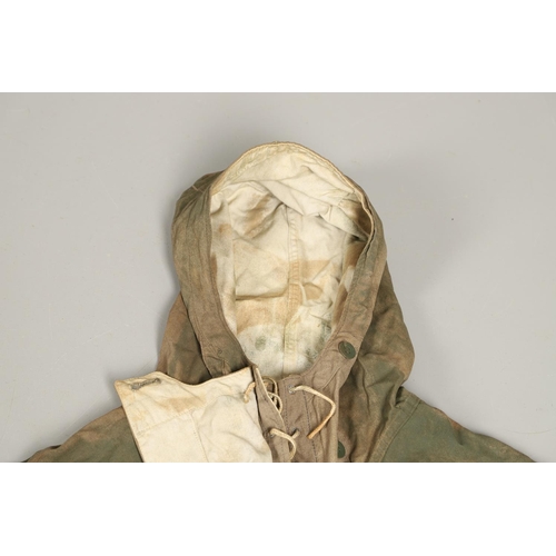 AN UNUSUAL SECOND WORLD WAR GERMAN MOUNTAIN TROOP REVERSIBLE SMOCK OR ...