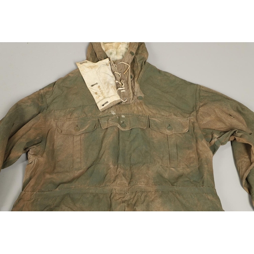 AN UNUSUAL SECOND WORLD WAR GERMAN MOUNTAIN TROOP REVERSIBLE SMOCK OR ...