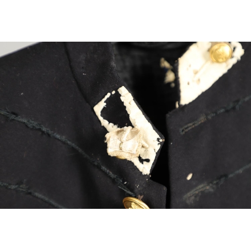 A COLLECTION OF EARLY 20TH CENTURY NAVAL UNIFORM. A Royal Navy frock ...