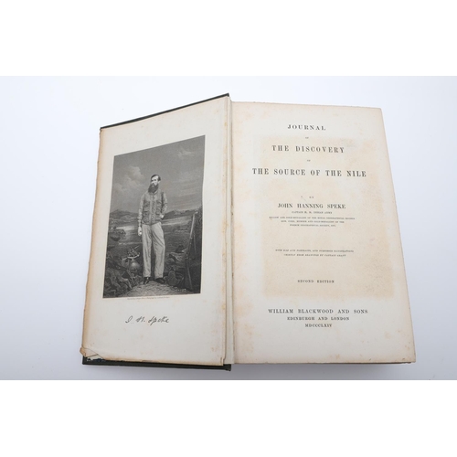 JOHN HANNING SPEKE. Journal of the Discovery of the Source of the Nile ...