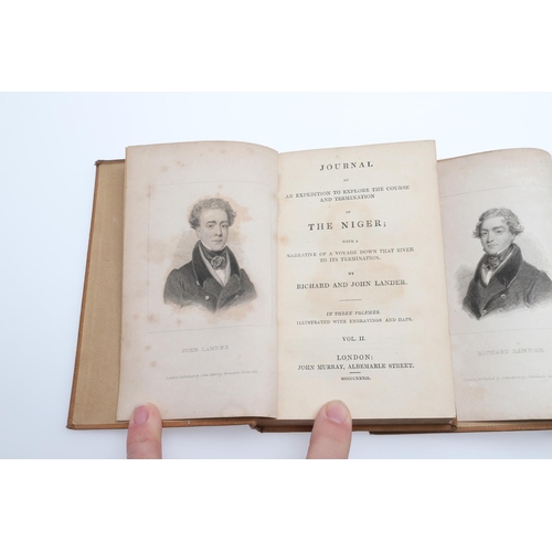 RICHARD AND JOHN LANDER. Journal Of An Expedition To Explore The Course ...