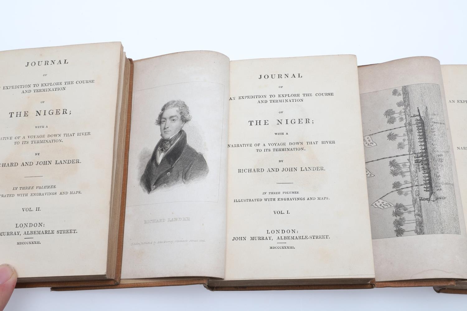 RICHARD AND JOHN LANDER. Journal Of An Expedition To Explore The Course ...