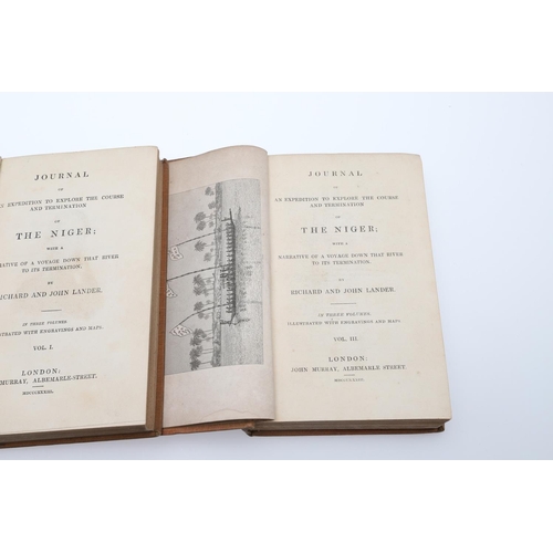 RICHARD AND JOHN LANDER. Journal Of An Expedition To Explore The Course ...