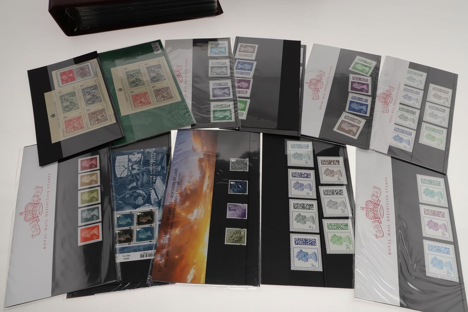 PRESENTATION STAMP PACKS, STAMP BOOKLETS & OTHER ITEMS. A mixed lot ...