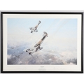 TALLY HO! AFTER ROBERT TAYLOR, SIGNED BY PILOT AND ARTIST. Tally Ho ...
