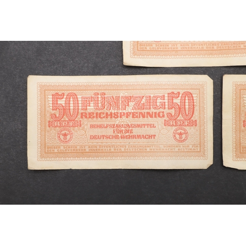 THREE INTERESTING SECOND WORLD WAR PROPAGANDA BANK NOTES. Three Allied ...
