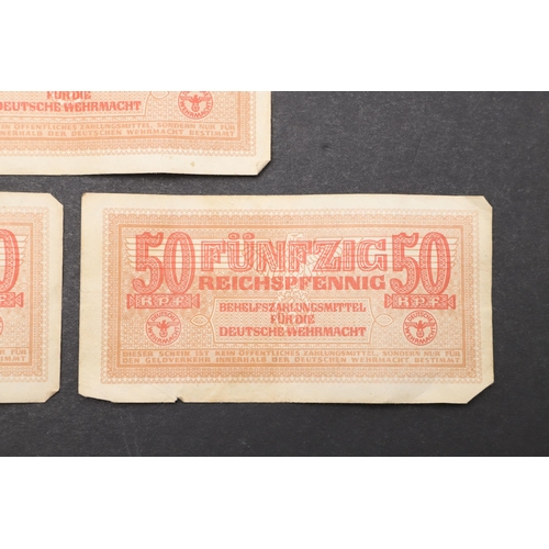 THREE INTERESTING SECOND WORLD WAR PROPAGANDA BANK NOTES. Three Allied ...
