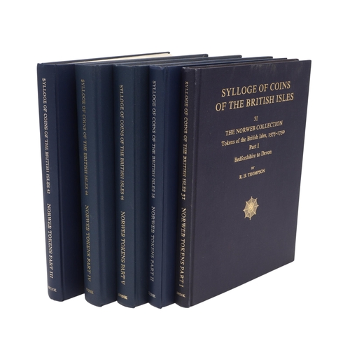 THE NORWEB COLLECTION, VOLUMES ONE TO FIVE. SYLLOGE OF COINS OF THE ...