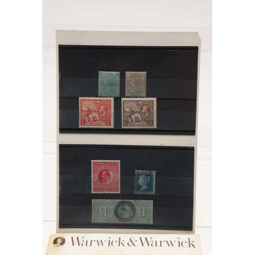 BRITISH & COMMONWEALTH STAMP COLLECTION. A collection of stamps ...