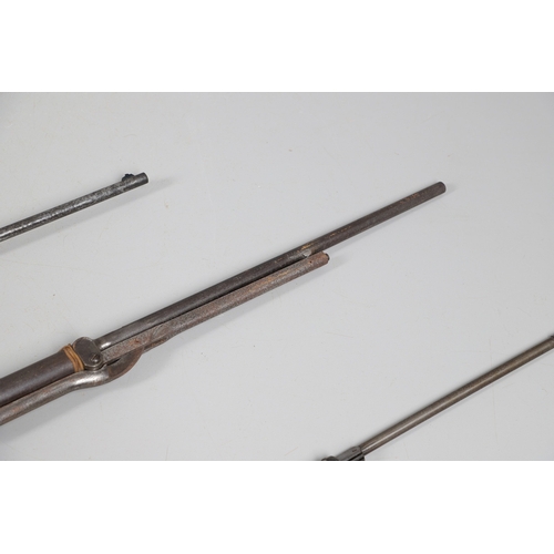 A COLLECTION OF AIR RIFLE PARTS TO INCLUDE BSA AND OTHERS. A collection ...