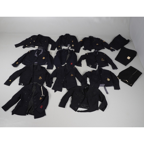 AN INTERESTING COLLECTION OF CIVIL DEFENCE UNIFORM JACKETS WITH A ...