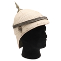 A VICTORIAN 1877 PATTERN FOREIGN SERVICE HELMET AND TRAVELLING CASE. A ...