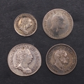 A COLLECTION OF MAUNDY AND OTHER SMALL SILVER, 1762 AND LATER. Small ...