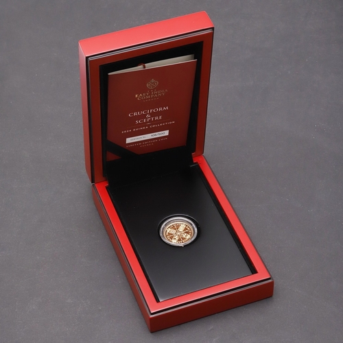 A CHARLES III GOLD GUINEA, 2024. A Charles III Gold Guinea, St Helena ...