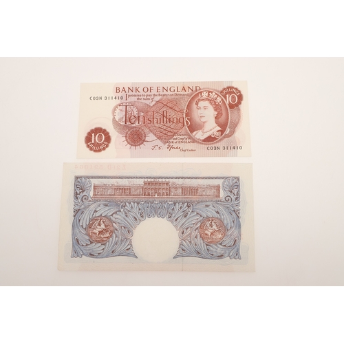 A REPRESENTATIVCE COLLECTION OF BRITISH BANKNOTES. A collection of ...
