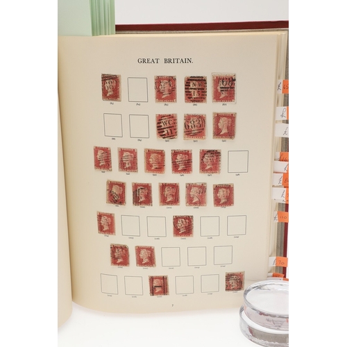 TWO WINDSOR STAMP ALBUMS - INCLUDING PUC £1 STAMP. Including an album ...
