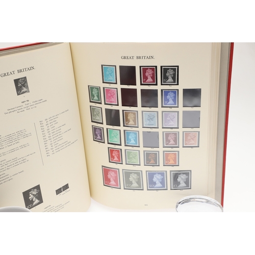 TWO WINDSOR STAMP ALBUMS - INCLUDING PUC £1 STAMP. Including an album ...