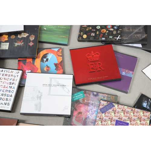 ROYAL MAIL SPECIAL STAMP YEAR PRESENTATION PACKS. A large qty of ...