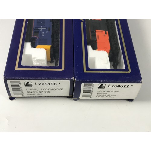LIMA, 2 BOXED CLASS 37 DIESELS, 37013 IN MAINLINE LIVERY, & 37884 IN ...