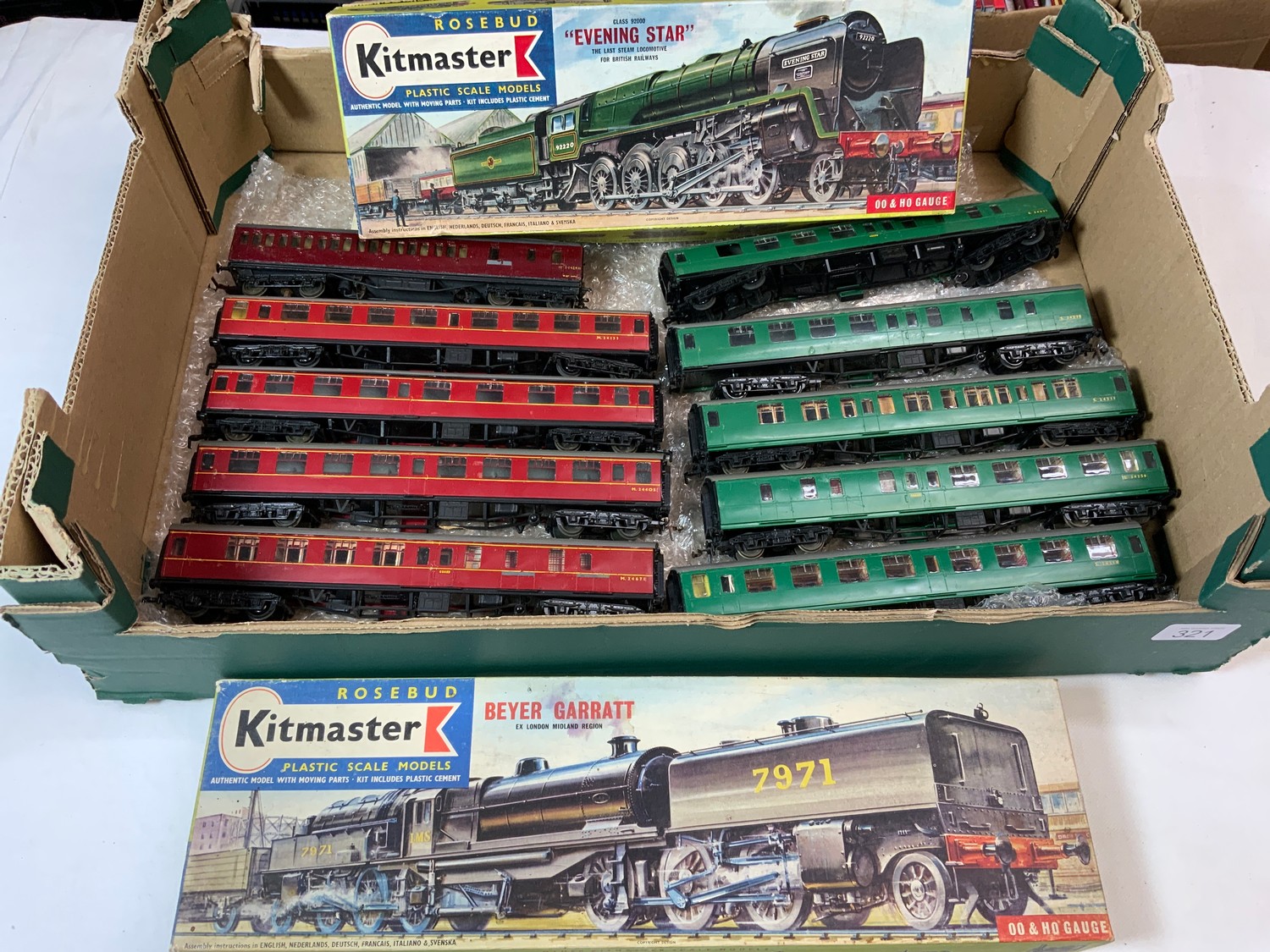 KITMASTER BOXED AND BUILT BEYER-GARRATT, EVENING STAR, KITMASTER ...