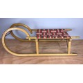 VINTAGE SLEDGE WITH METAL RUNNERS 100cm LONG