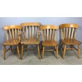 FOUR KITCHEN CHAIRS