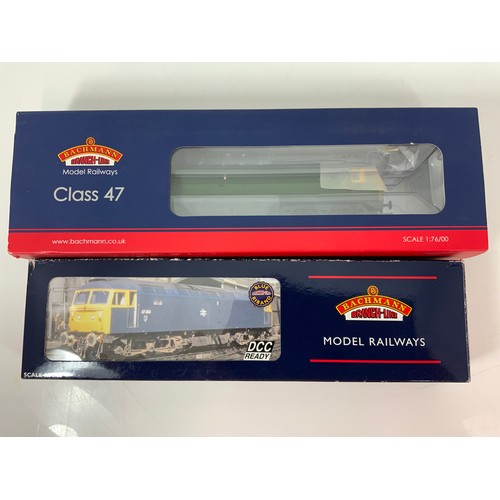 BACHMANN BOXED CLASS 47, 47148, 32-803, BR BLUE, DCC READY, T/W CLASS ...