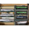 ATHEARN, BOXED LOCOMOTIVES 3603 F45 BURLINGTON NORTHERN 6642, 3411 BN ...