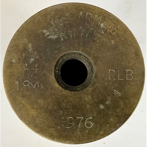 LARGE BRASS ARTILLERY SHELL CASES