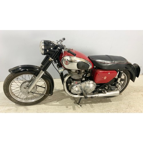MATCHLESS GL11 500CC MOTORCYCLE 795 UXD FIRST REGISTERED 1958