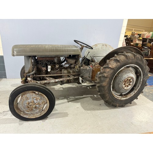 MASSEY FERGUSON T20 VINTAGE TRACTOR this now includes the radiator that ...